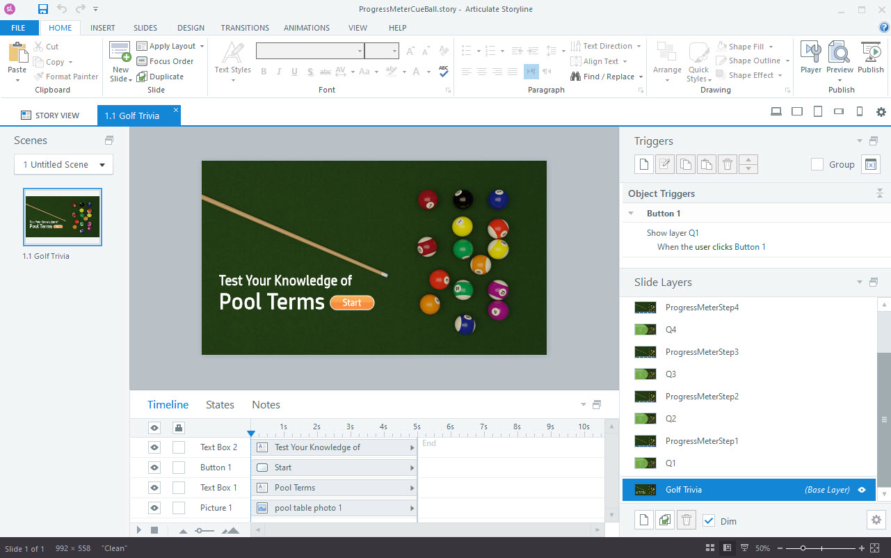 Progress Meters in e-Learning - Bridgehill Learning Solutions